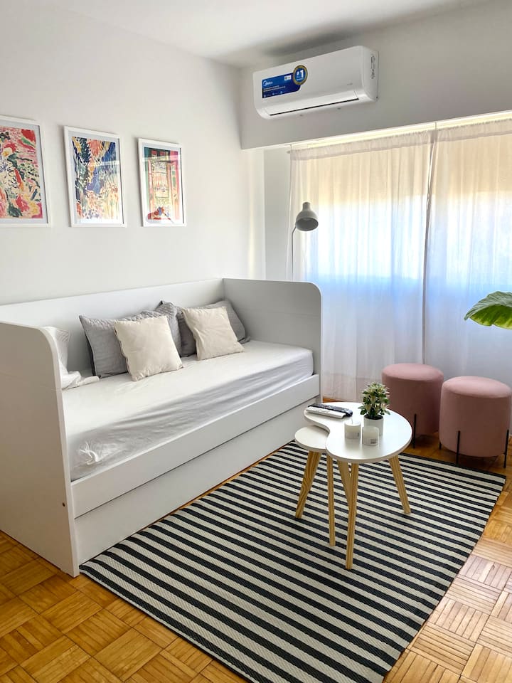 Ubicación Top | Moderno | 4 Pax | Aire + Smart Tv - Rosario