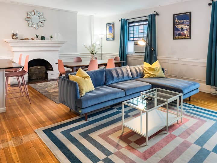 (M-5) Spacious 2 Bedroom Brownstone In Back Bay - Bay Village - Boston