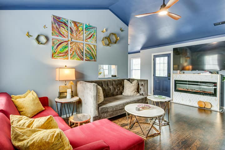 Vintage-chic Getaway: 6 Mi To Uptown Charlotte - Northlake - Charlotte