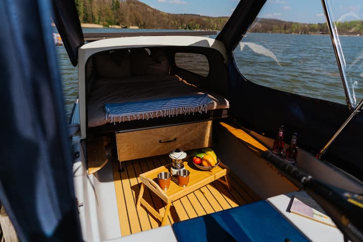 Campingboot Entenkoje 'Arlett' - Woltersdorf