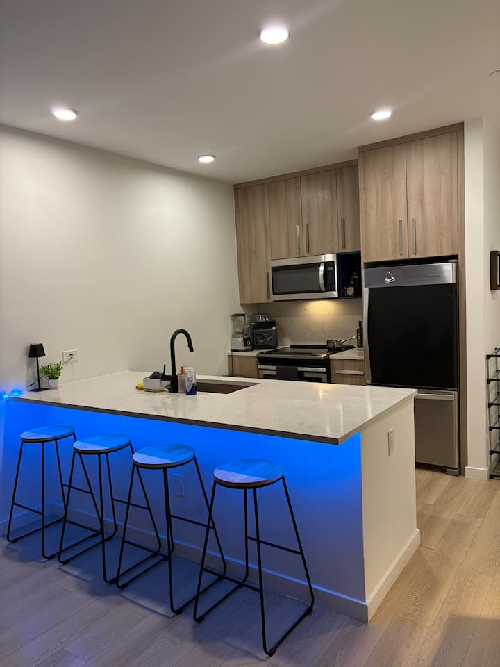 Luxury 1br*car Rental* • 10 Mins To Nyc & Train - Harrison, NJ