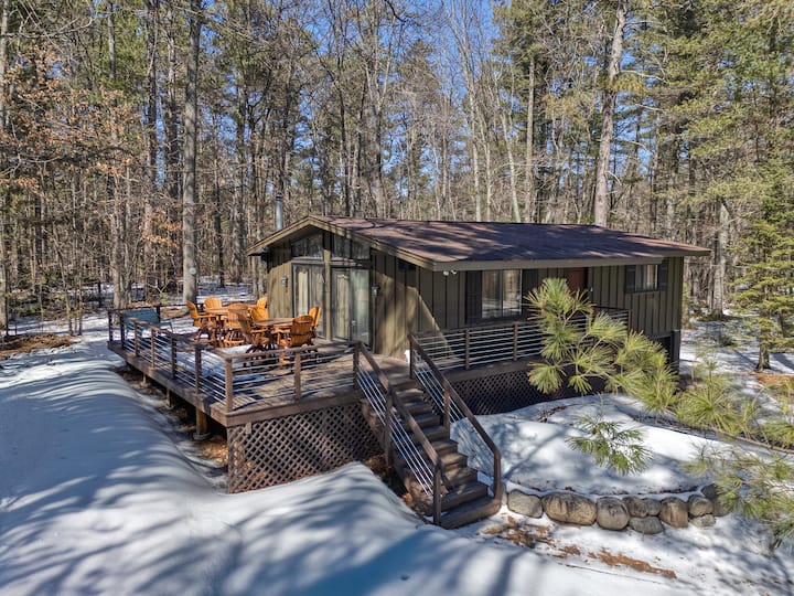 Snowmobile Atv Cabin By Golf & Bike Trail - Minocqua, WI