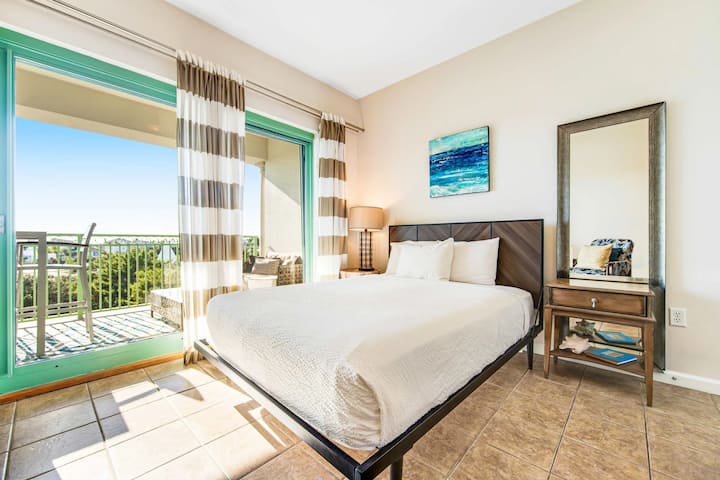 Top Floor Condo W Gulf Views! Easy Walk To Beach! - Rosemary Beach, FL