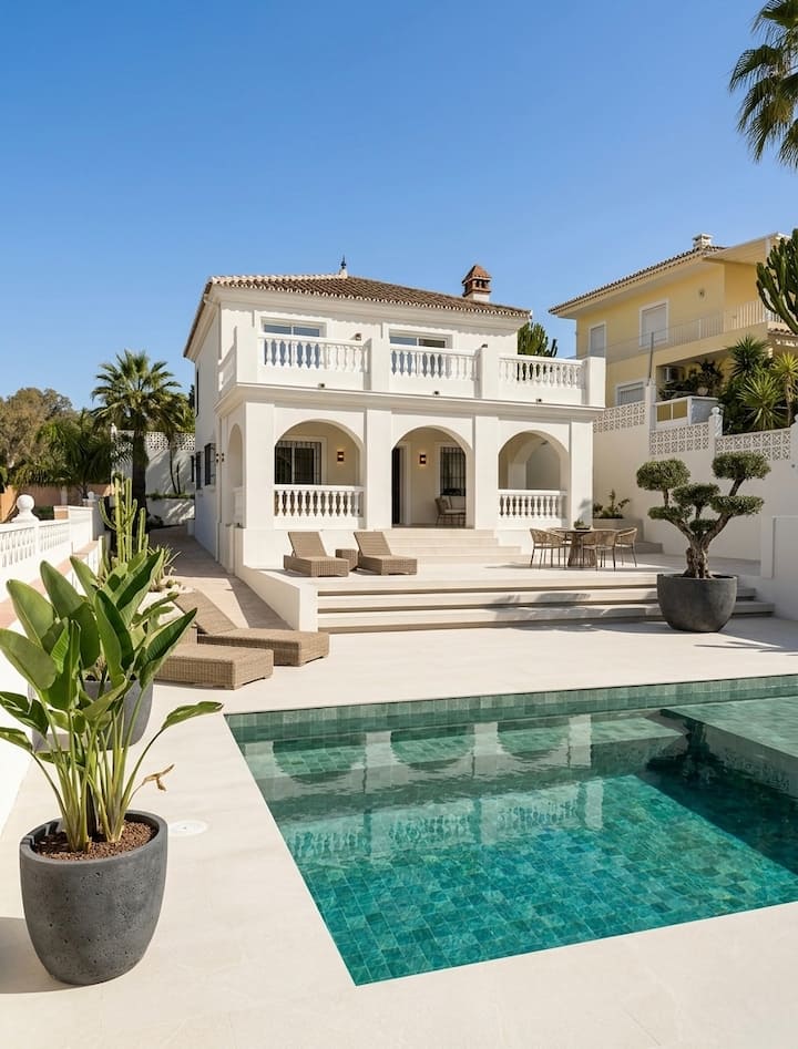 Villa 5 Hab • Piscina Privada • Cine • Marbella - Marbella