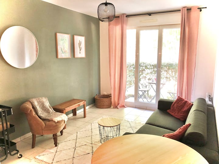 Appartement T2 Paisible Et éLégant - Bail Mobilité - Pessac
