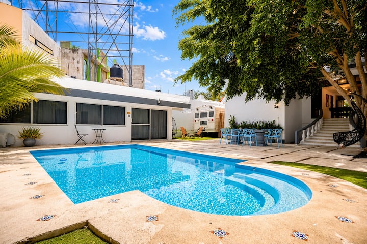 Grandioso Loft Con Alberca Y Amenidades Compartida - Merida
