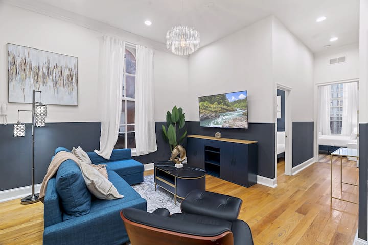 Bright 3bd Apt Near Franklin Sq Old City Sleeps 8 - Philadelphie, PA