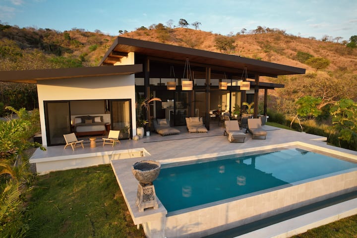 Villa Bambu With Ocean View Near Playa Venao - Panama