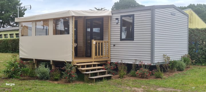Mobil Home Premium 4 Pièces 6 Personnes + Tv 2 Sdb - Paimbœuf