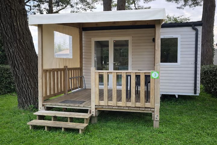 Mobil Home Classique - 20m² - 1 Chambre - Terrasse - Paimbœuf