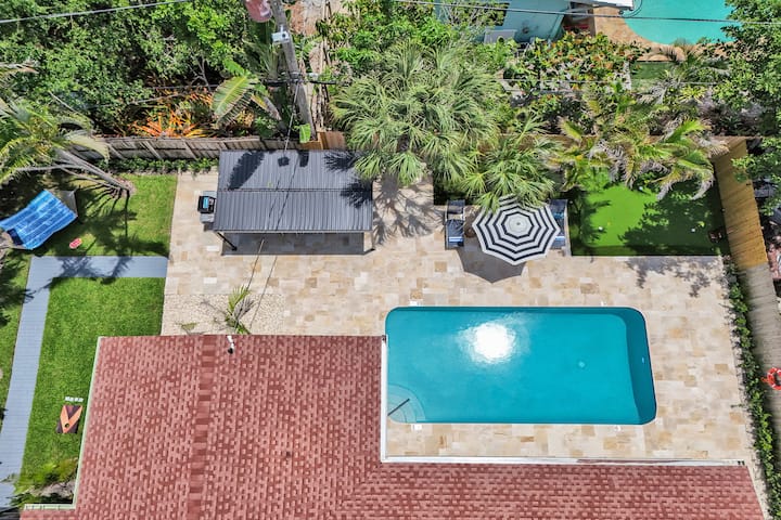 Heated Pool-6min2beach-dream Patio-pergola-golf - Fort Lauderdale, FL