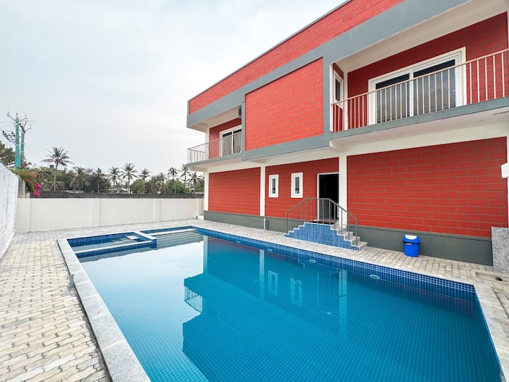 On Shore 6 Bhk Beach House At Kovalam - Csennai