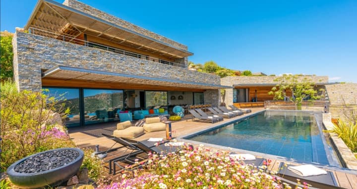 Superbe Villa Sur Les Hauteurs De Palombaggia - Korsika