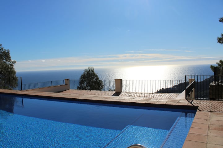 Villa Con Vistas Al Mar Y Piscina Comunitaria - Tamariu