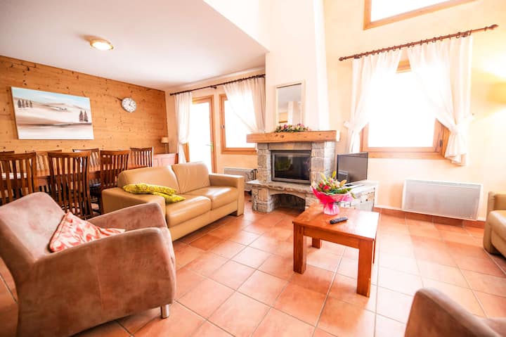 C12 - 5-kamer Chalet | 8 Personen - Saint-François-Longchamp