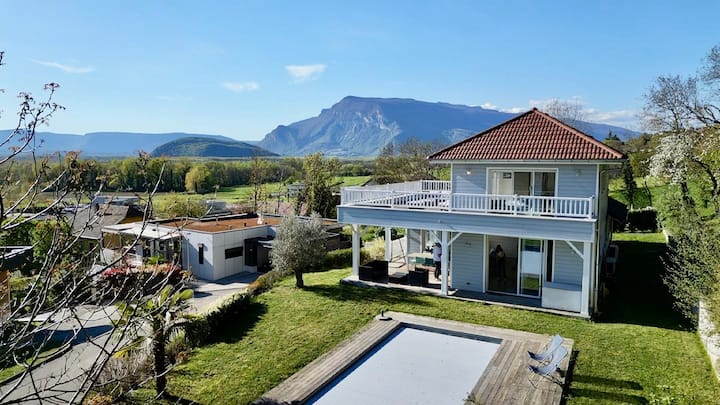 Villa Evasion - Piscine Et Vue Lac - Rumilly