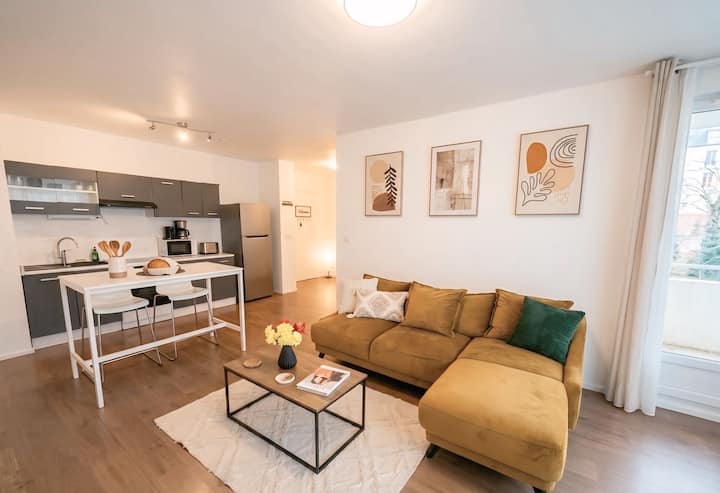 L'essentiel - Balcon/gare à 2 Min - Melun