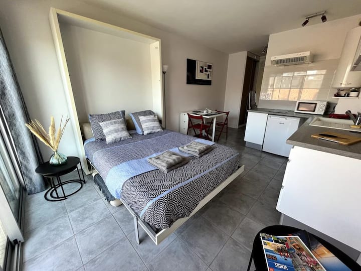 Studio Cosy Avec Balcon à 2 Pas De La Plage - Les Sables-d'Olonne