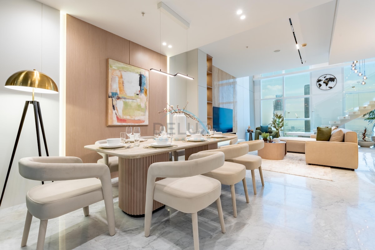 Sophisticated 3BR Duplex, Minutes to Burj Khalifa - Apartments for Rent ...