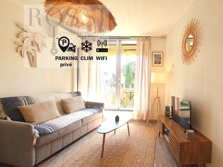 Suite Vasco Avec Parking Privé | Clim | Wifi - La Grande-Motte