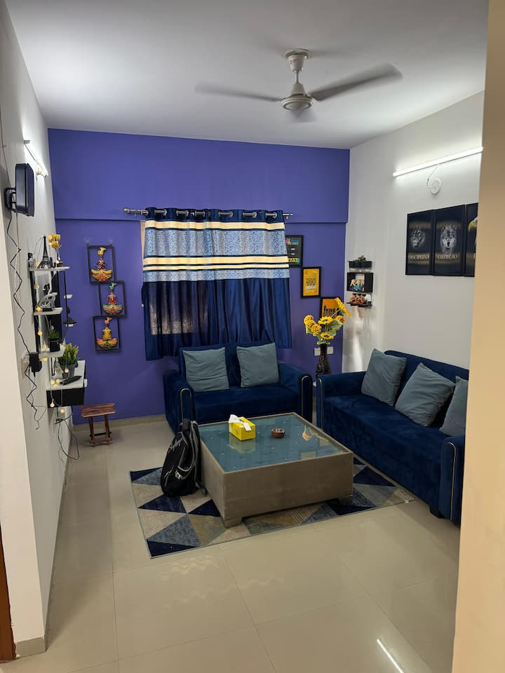 Residential Apt For Rent 1 Bhk Luxuries Furnished - Ahmedabad