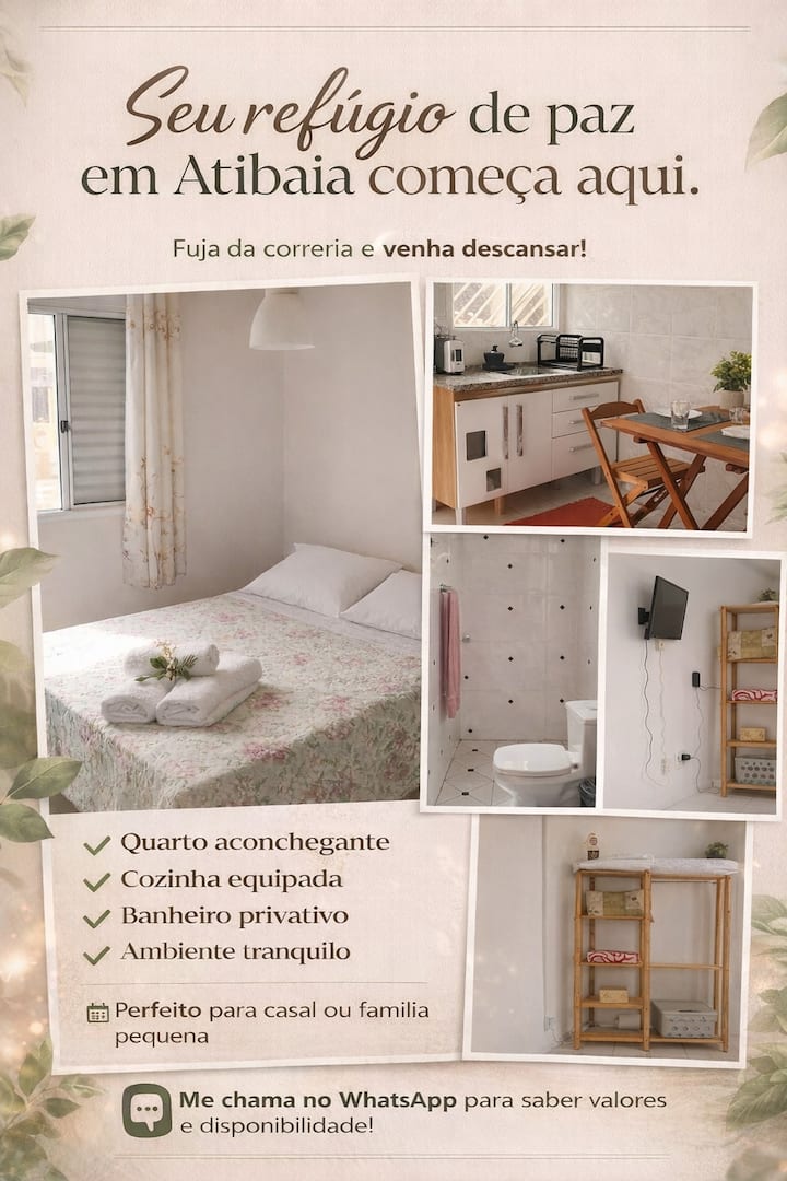 Aconchegante Edícula Para Temporada Em Atibaia. - Atibaia