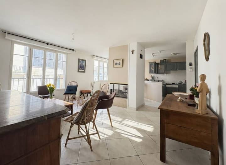 Appartement 3 Pièces 78m² Saumur, Centre-ville - Saumur