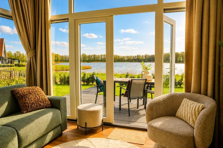 Luxury Chalet By The Lake In Zeeland Vp108 - Goes