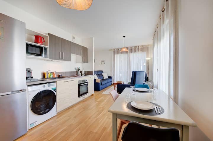 Trankil - Studio Lumineux Et Confortable - Bureau - Tours