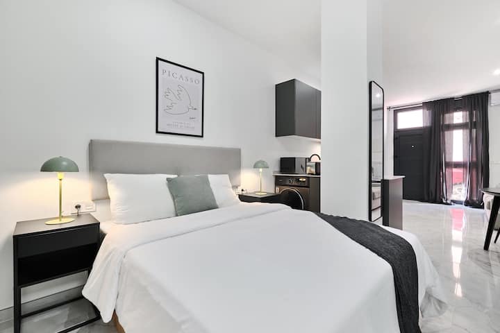 Premium Studio / 1 Min Beach / Ac / Full Kitchen - Guardamar del Segura