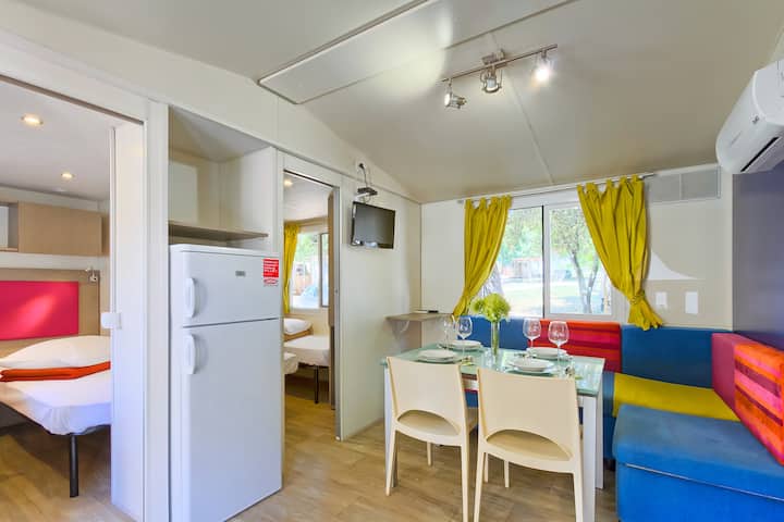 Lavanda Mobile Home In Camp Kazela Medulin - Ližnjan