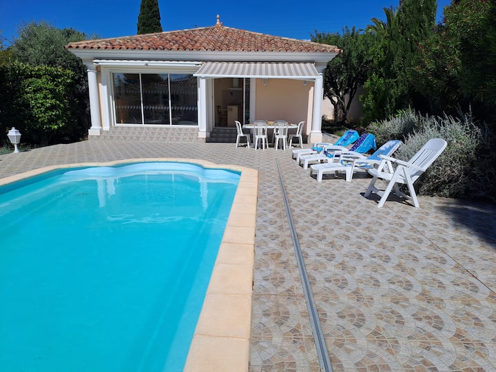 Maison 3 Chambres Piscine 5 Min à Pied De La Plage - Bandol