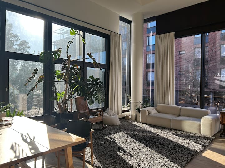 Unique Loft Near The Sea, Metro & Nature - Espoo