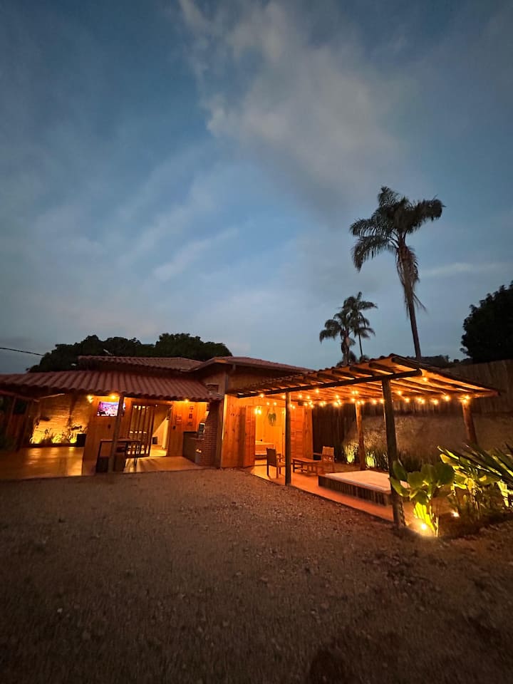 Cabana Flor De Pitaya Branca Com Jacuzzi Aquecida - Socorro
