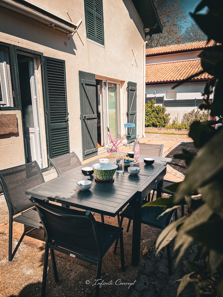 Charmante Villa Landaise ! Terrasse & Barbecue - Capbreton