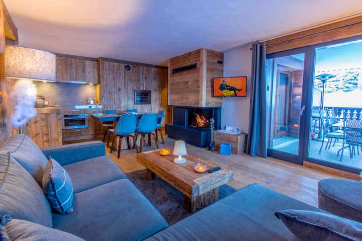 Appart Neuf Sur Les Pistes (Ski-in / Ski-out) - Megève