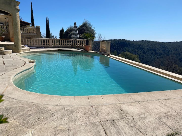 Villa Provençale Au Calme - 10 Personnes - Gréolières les Neiges