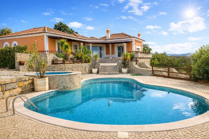 Villa Topázio - 4 Bedrooms, Pool, Sea View, Airco - São Brás de Alportel