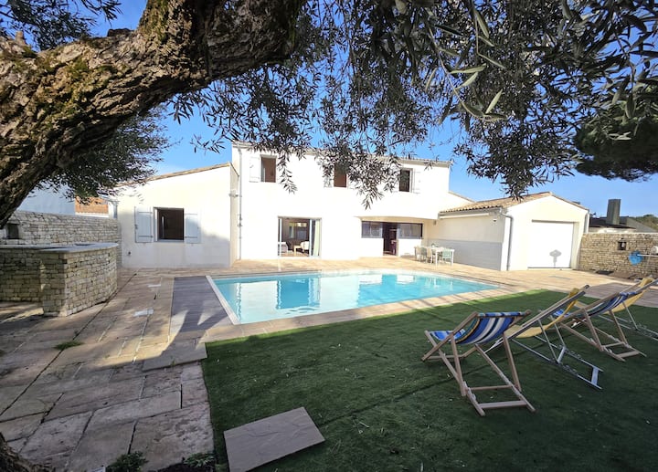 Grande Villa Océadélie, Piscine Chauffée, Spa - Ars-en-Ré