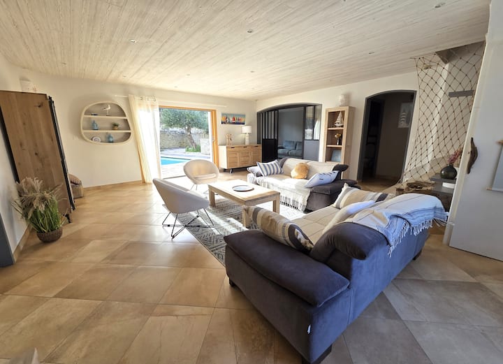 Grande Villa Océadélie, Piscine Chauffée, Spa - La Couarde-sur-Mer