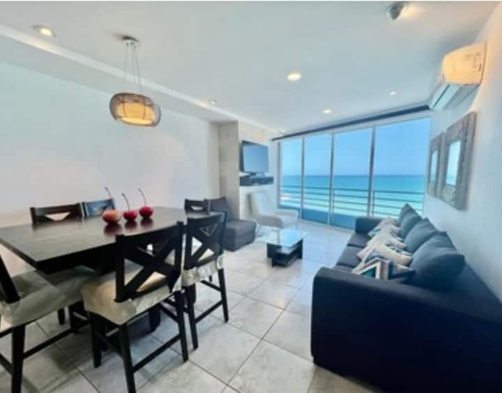 Espectacular Vista Al Mar | Piso 7 |3 Habitaciones - Salinas