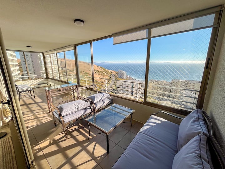 Depto Con Hermosa Vista Al Mar - Concón - Chile