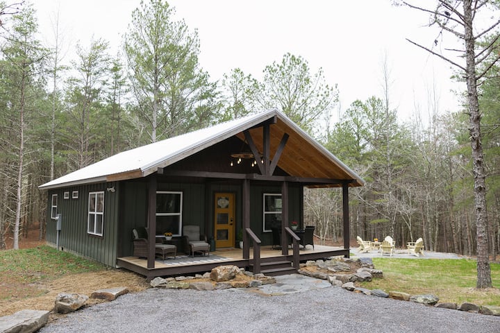 Bedrock Cabin In The Woods~modern Cabin In Mentone - Mentone, AL