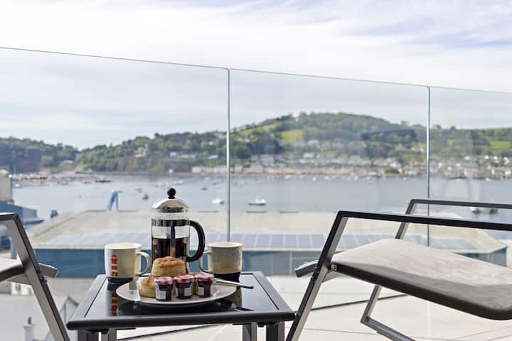 Teign View, Grand Banks Penthouse - Teignmouth