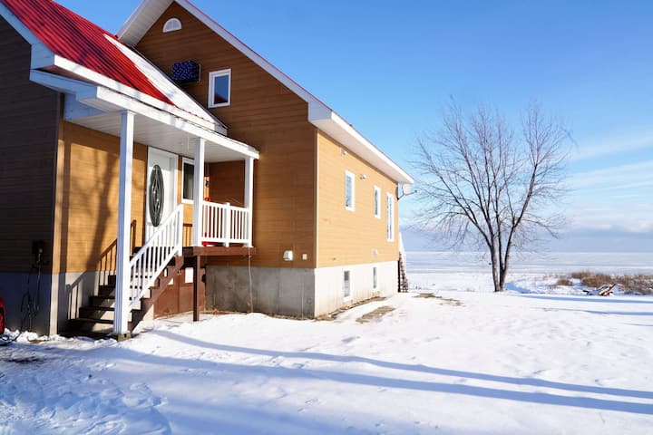 Chalet Au Bord De L’eau | Le Grand Héron-bleu - La Tuque