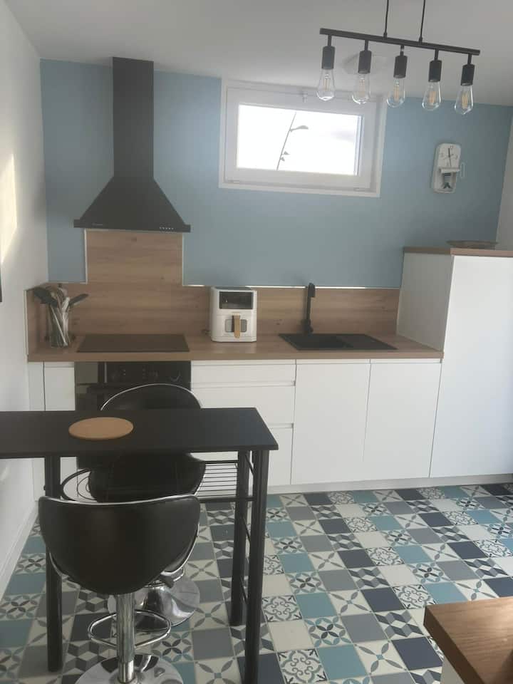 Maison Cosy à Fort-mahon - Plage à Proximité - Fort-Mahon-Plage