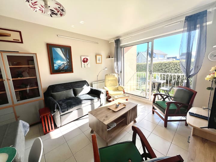 À 200m De La Plage, T2 Calme Avec Balcon & Garage - Piriac-sur-Mer