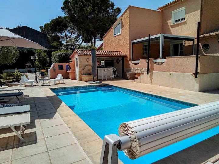 Chambre 2 Pers Village En Pierre 1/4 D'h De Nîmes - Calvisson