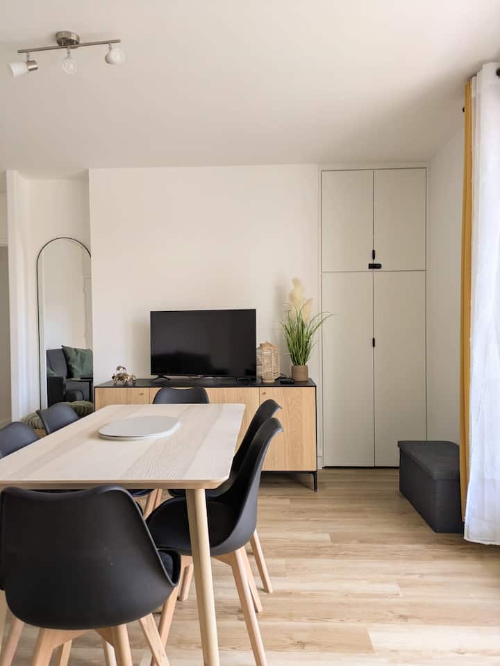 Appart République, 3 Chambres, Balcon - Dijon