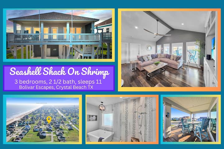 Seashell Shack On Shrimp - Crystal Beach, TX